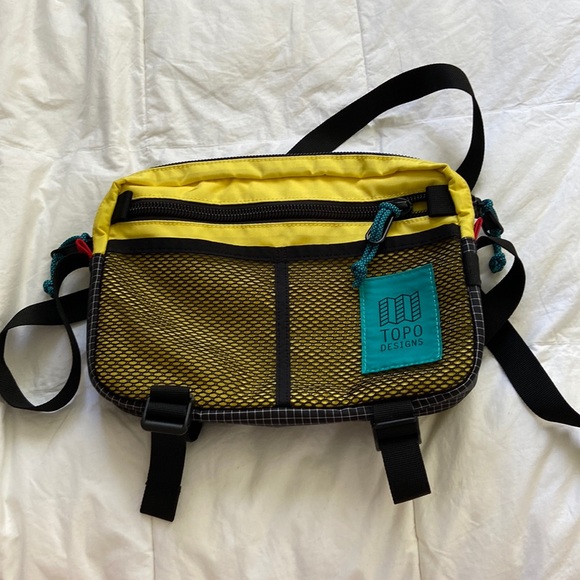 Topo Designs | Bags | Topo Designs Block Bag Yellow | Poshmark